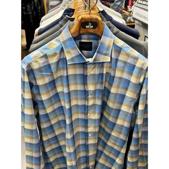 CALDER CARMEL | Shirts | New Calder Carmel Mens Madison Long Sleeve ...